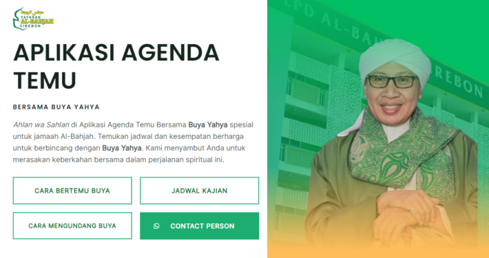 Cara Ikut Kajian Buya Yahya Al-Bahjah, Konsultasi, Undangan